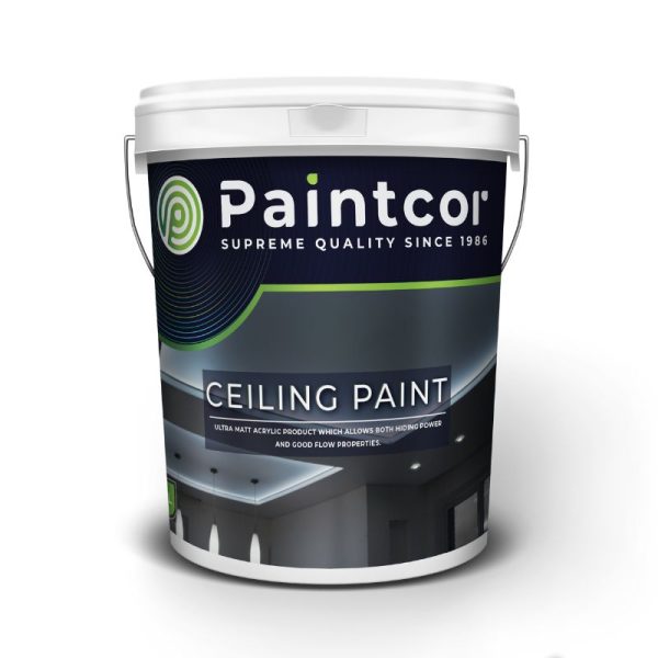 Ceiling Paint – Smooth Ultra Matt White 20Lt – Buchel Homes